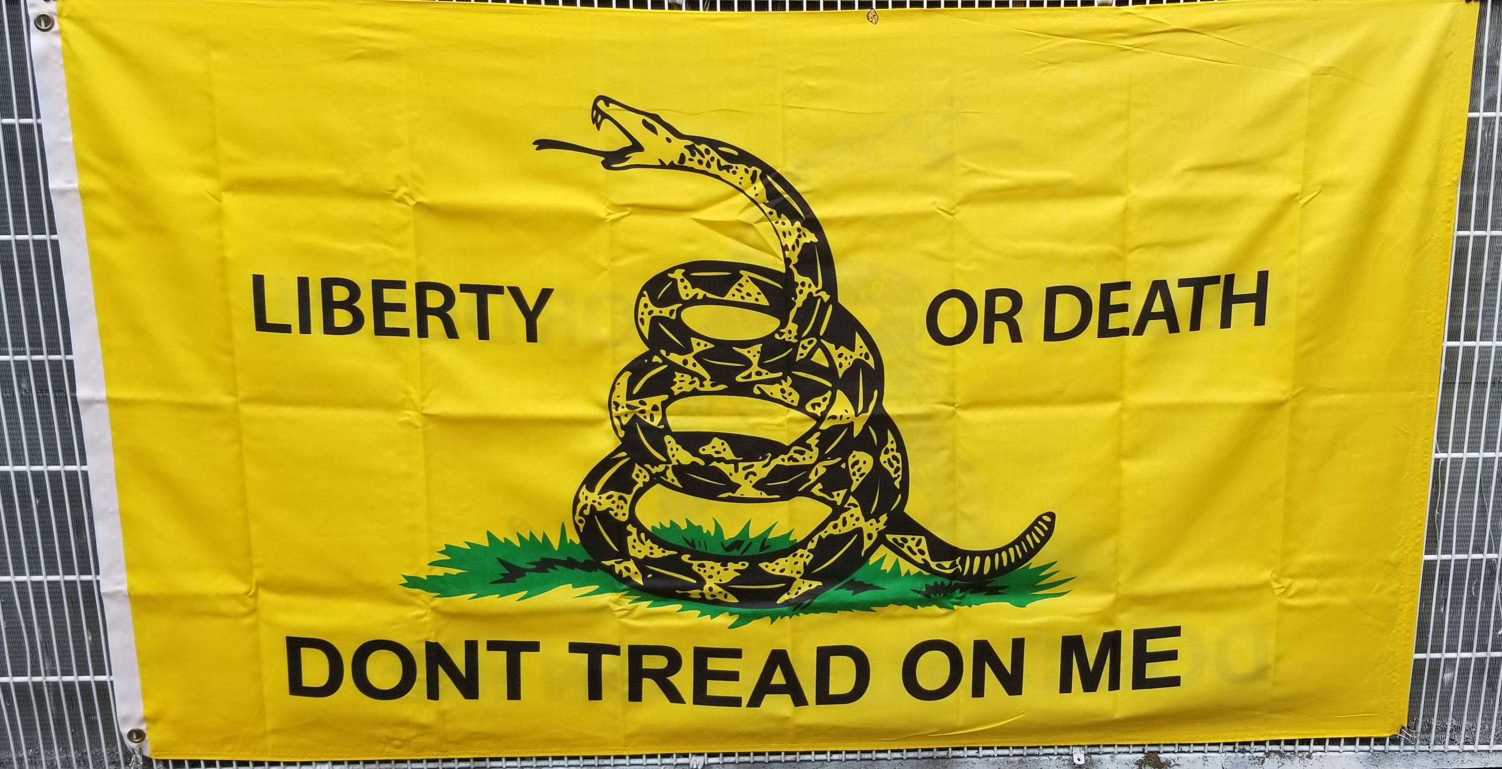 Liberty or Death Gadsden Gold Original Double Sided 3'X5' Rough Tex® F