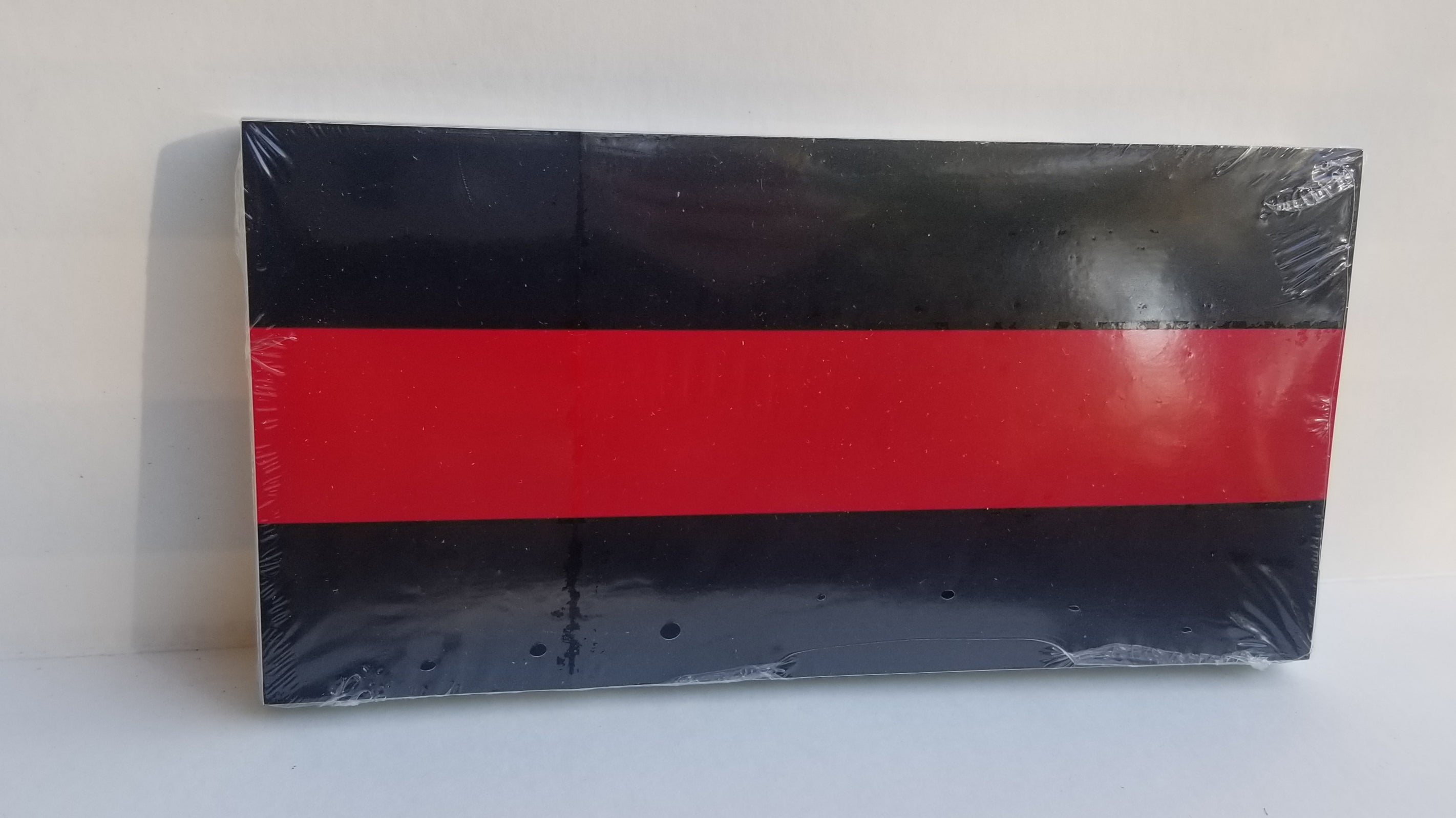 Firefighter Memorial Red Line Bumper Sticker