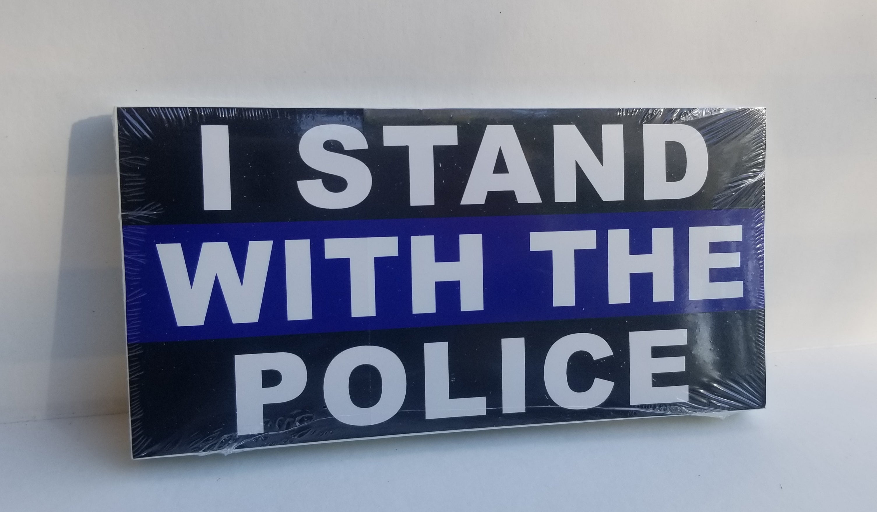 I Stand With The Police Bumper Sticker