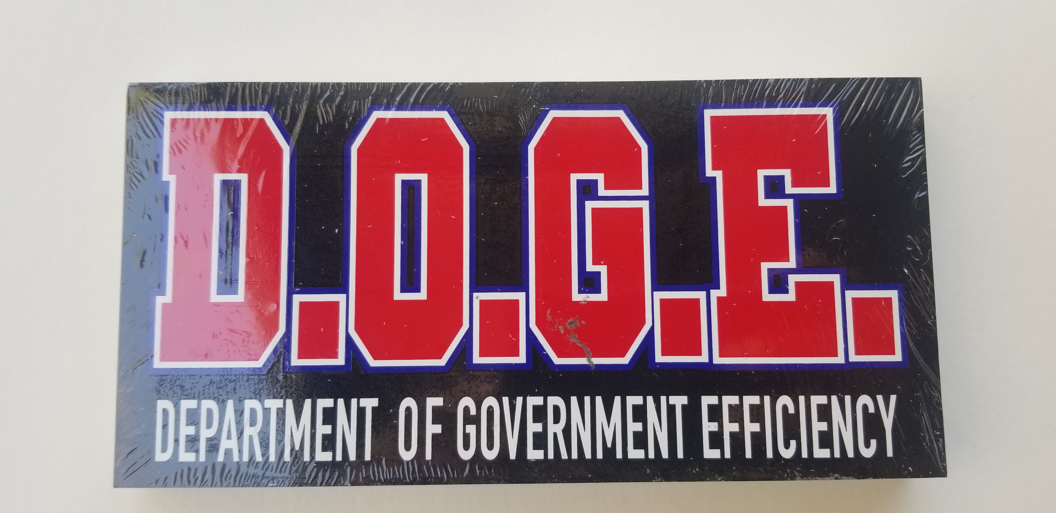 DOGE Department Of Government Efficiency Bumper Stickers Made in USA