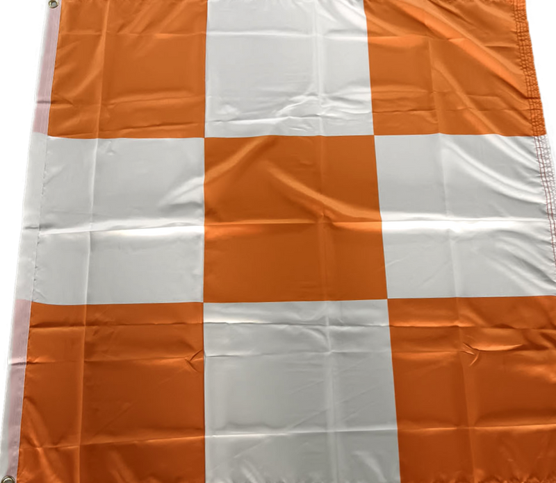 Airport Safety Flag 3'x3' 100D FAA Approved Safety Airplane Trucker Fl