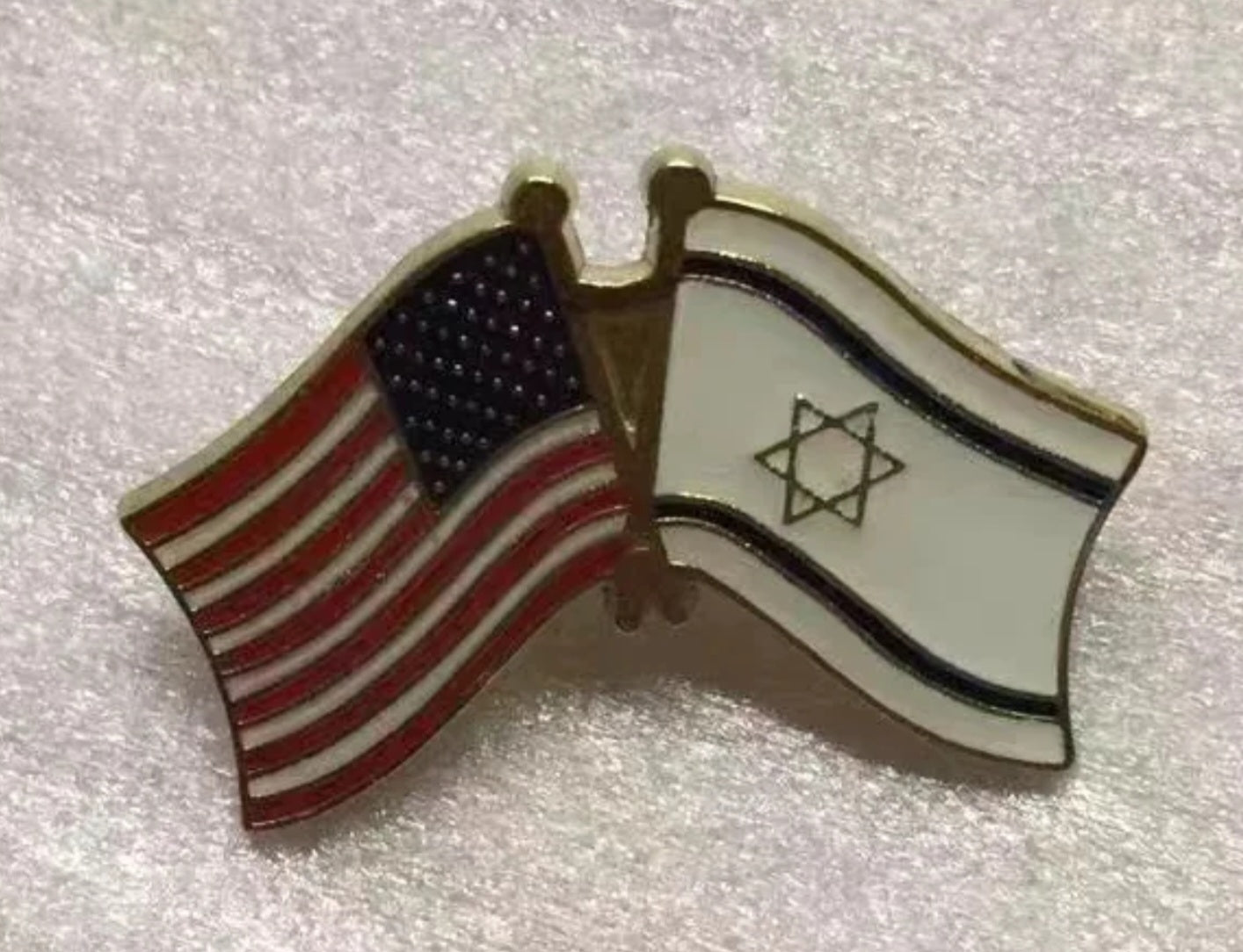 USA Israel Lapel Pin America Israeli American Friendship Pins