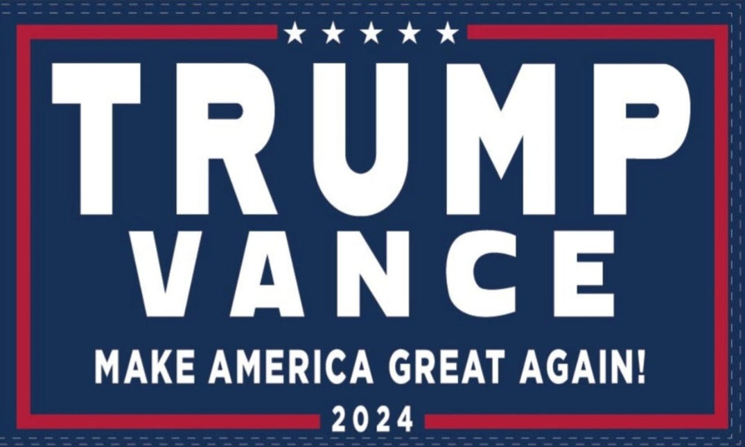 Trump Vance Make America Great Again 2024 3'X5' Flag ROUGH TEX® 100D M