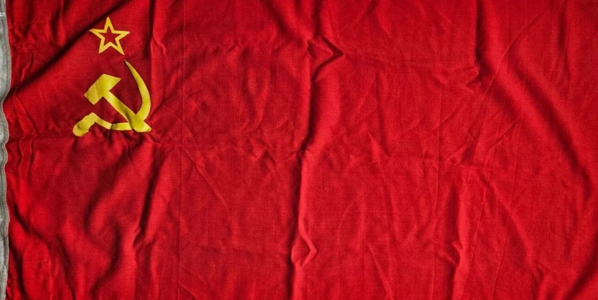 USSR 3x6 Feet Flag Cotton Made to Order Soviet Union