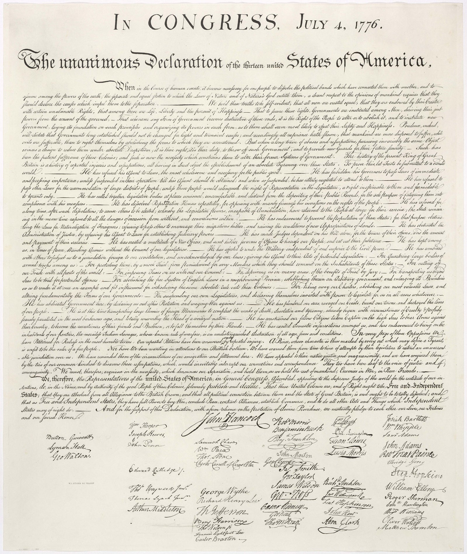 6x4 Feet Declaration of Independence Banner Flags Celebrate America's