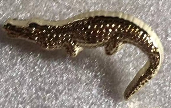 Alligator Lapel Pin Florida Gator Gold Pins