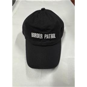 US Border Patrol Blackout Caps Premium Cotton USA Official & Civilian