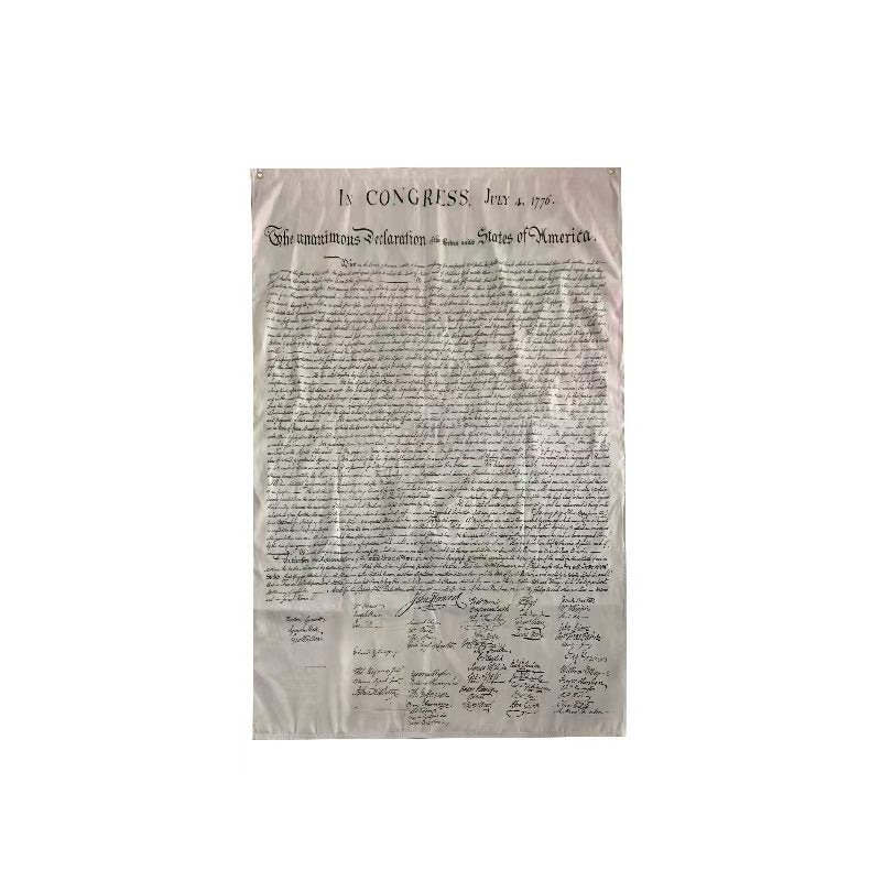 Declaration of American Independence 4x6 Feet Vintage Banner Flag July