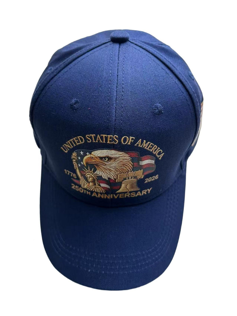 USA 250th Anniversary Navy Blue Cap | Liberty Limited Edition Hat