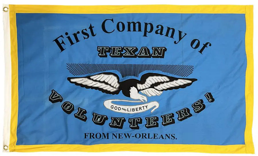 New Orleans Greys 3'x5' Sewn Flag ROUGH TEX® Cotton with Grommets