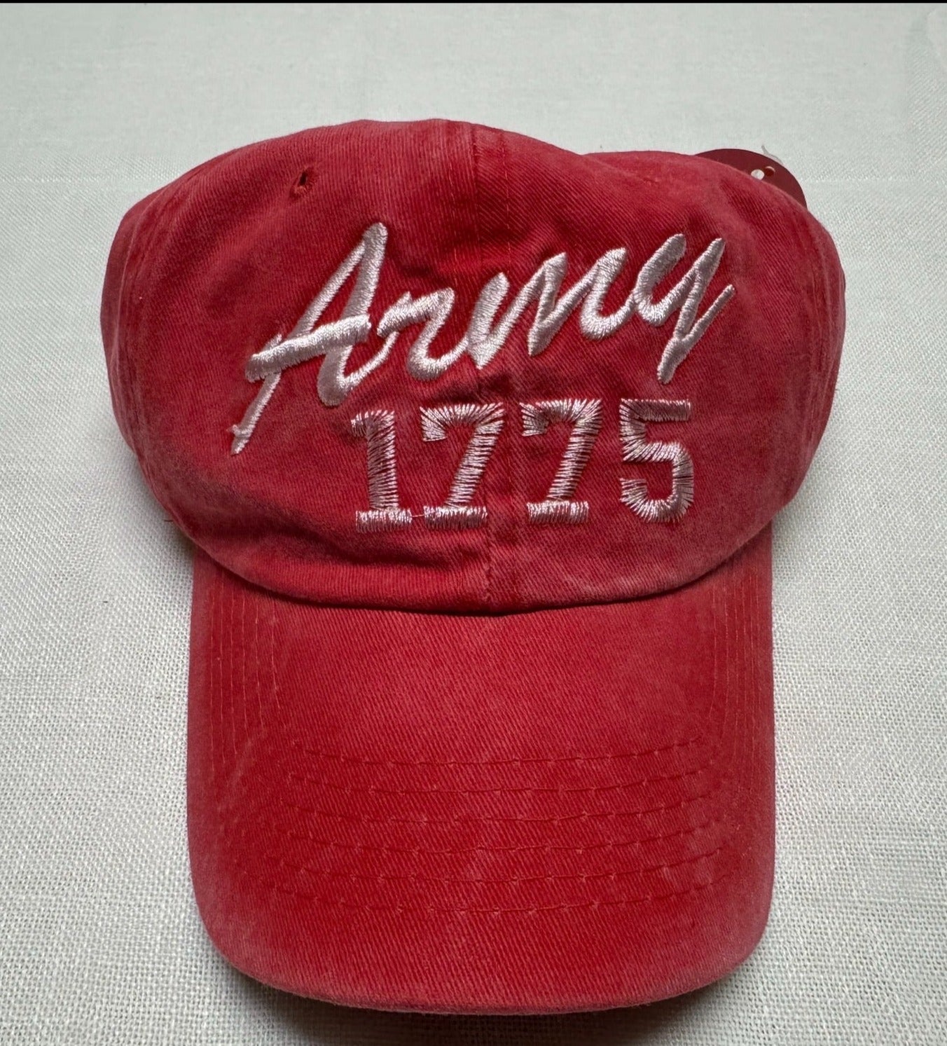 Army 1775 Red Embroidered Cap