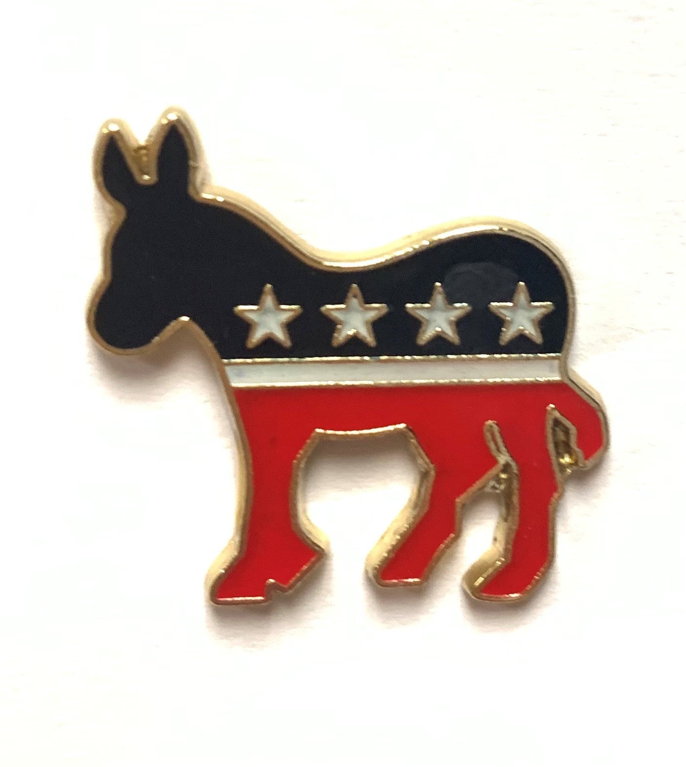 Democrat Logo Lapel Pin