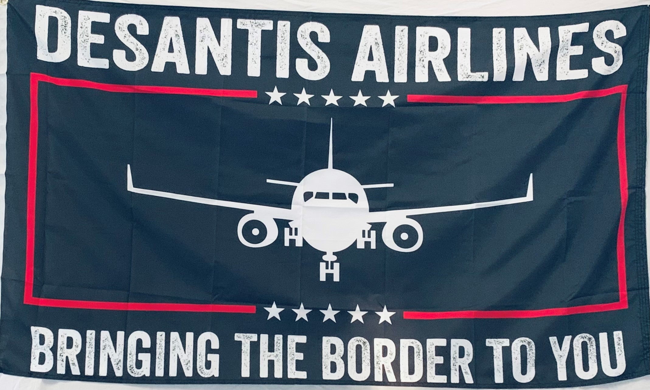 Desantis Airlines Bringing The Border To You 3'X5' Flag Rough Tex® 100