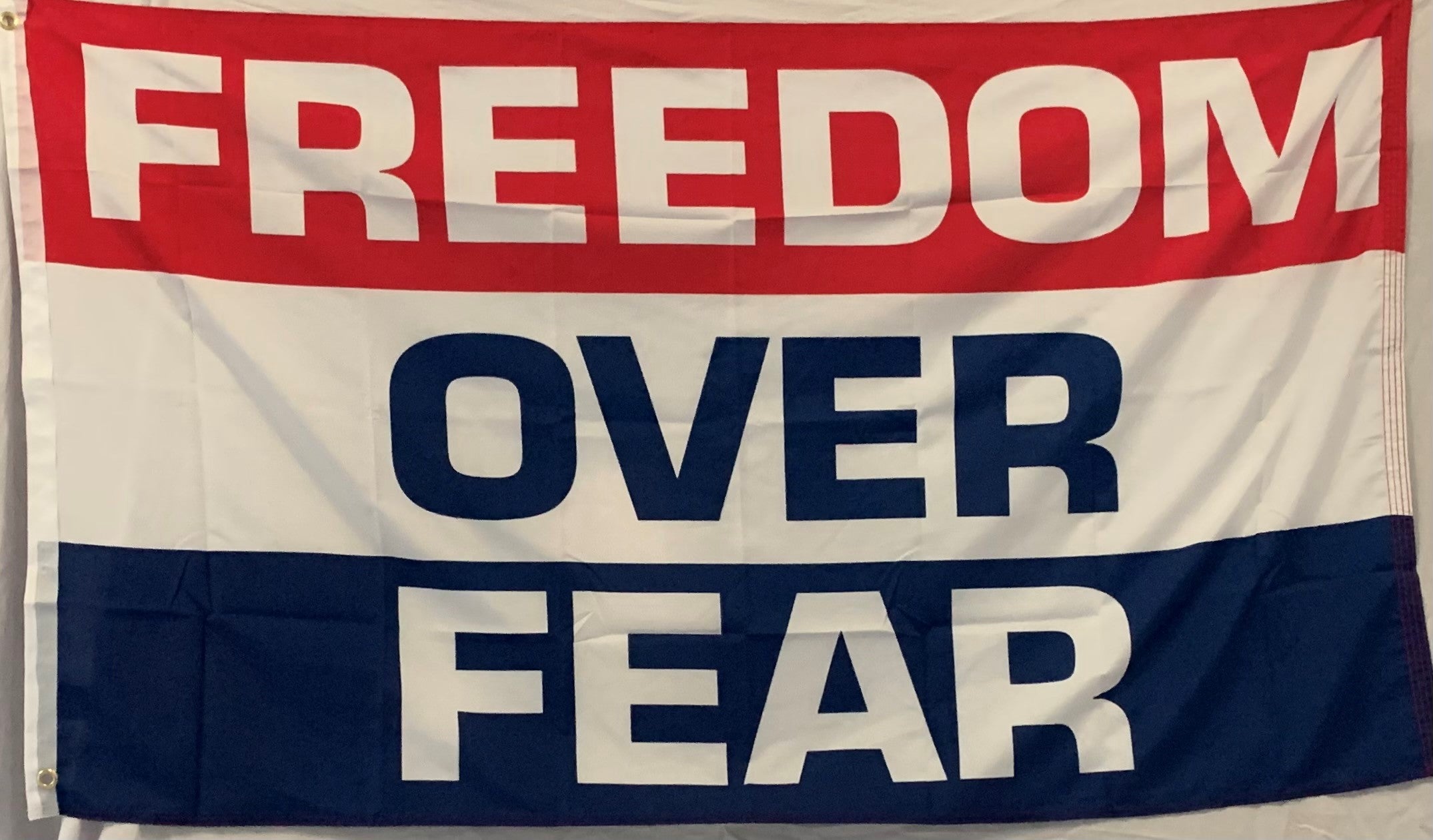 Freedom Over Fear 3'X5' Flag Rough Tex® 100D