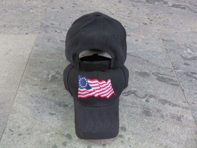 Wavy Betsy Ross Black - Cap