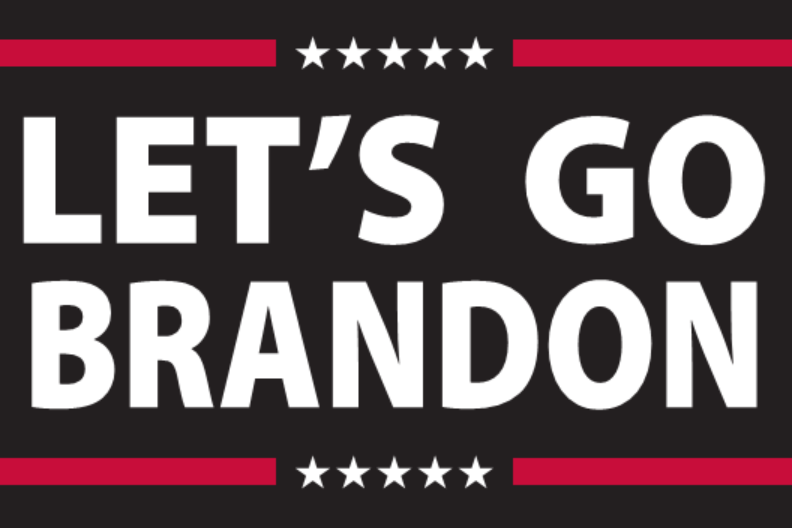 Let's Go Brandon Black Official FJB 4'x6' Flag Wholesale Pack of 6 Fla