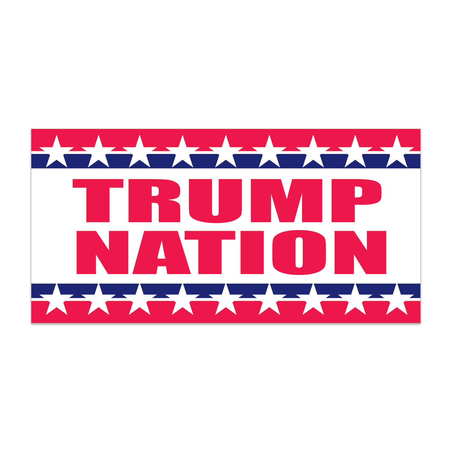 Trump Nation Bumper Sticker