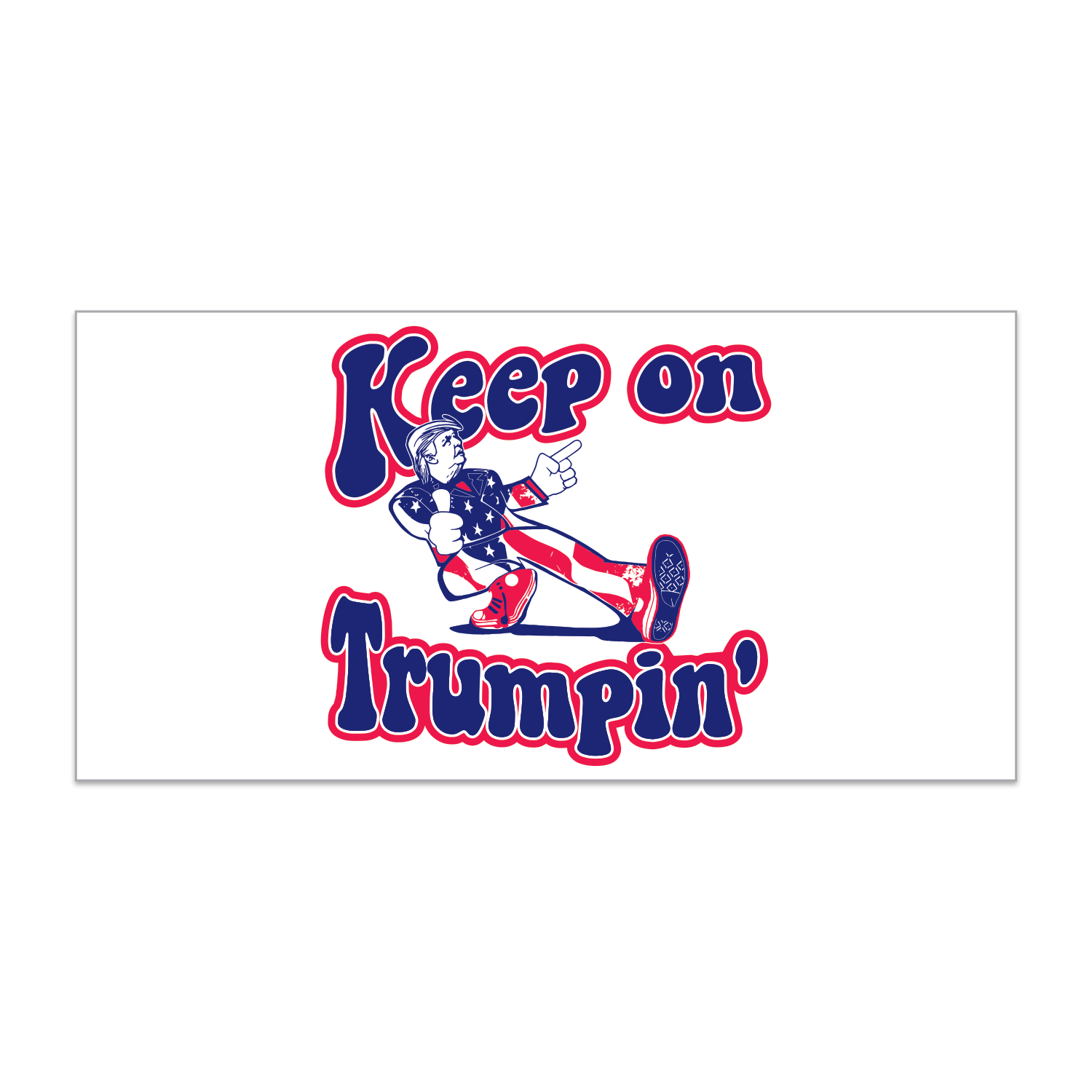 Trump Keep On Trumpin' Bumper Sticker