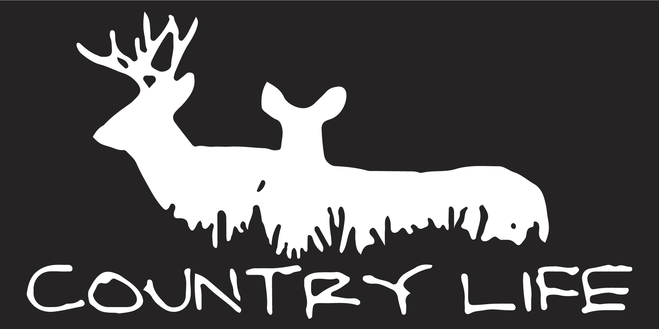 Country Life - Bumper Sticker