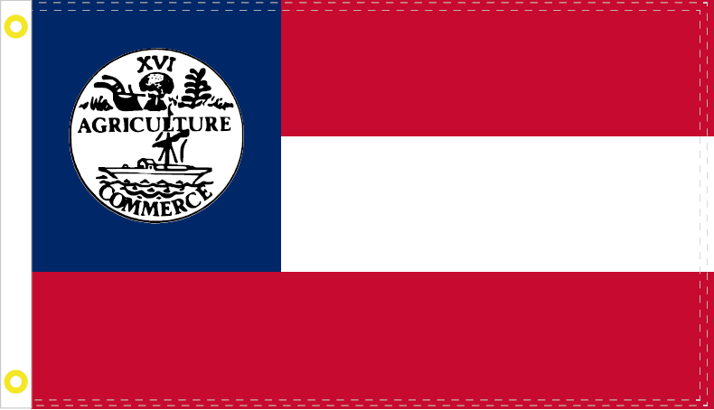 TENNESSEE 1861 STATE 1ST ORIGINAL FLAG 3X5