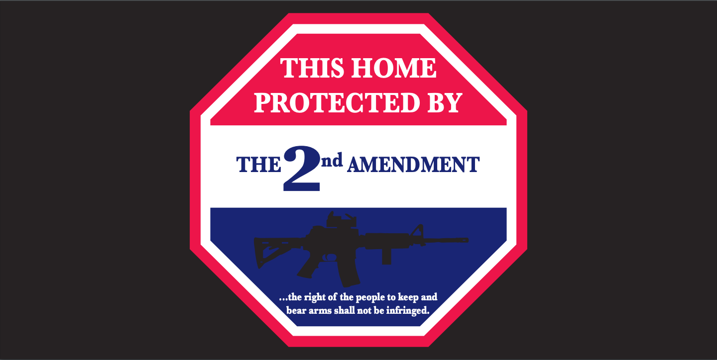 This Home Is Protected By The 2nd Amendment Bumper Sticker