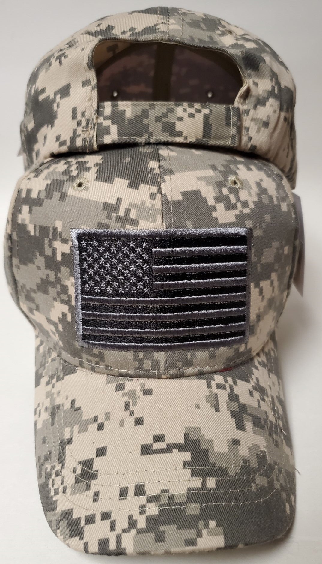 USA Military Blackout Camo Cap American Gulf War