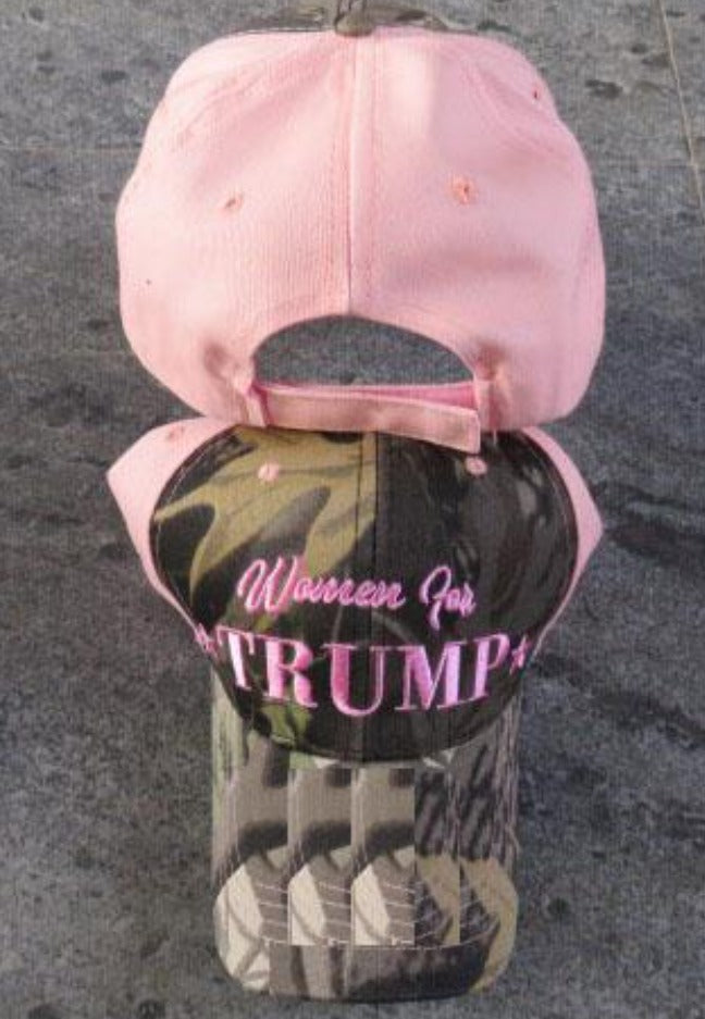 Women For Trump Camo - Cap