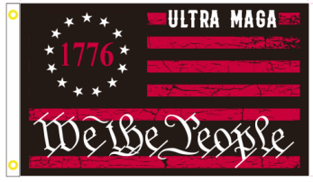 Betsy Ross 1776 We The People Ultra MAGA 3'X5' Flag ROUGH TEX® 100D