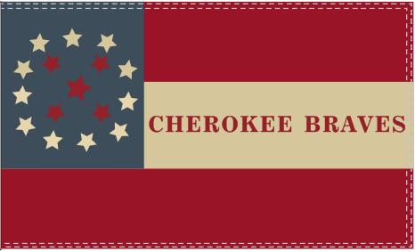 Old Cherokee Braves Native War Banner 3'x5' Feet 100D Flag Rough Tex S