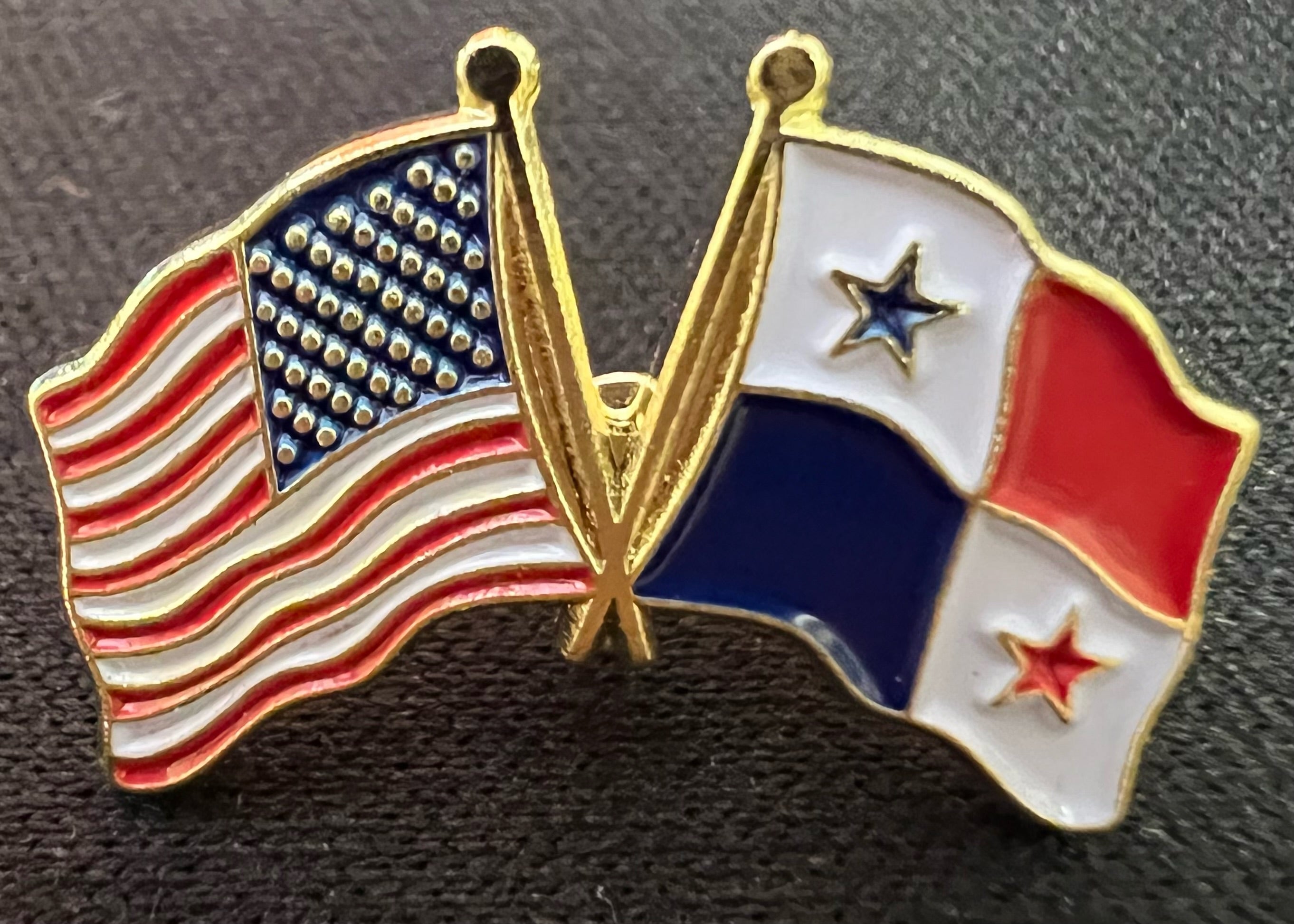 USA Panama Lapel Pin